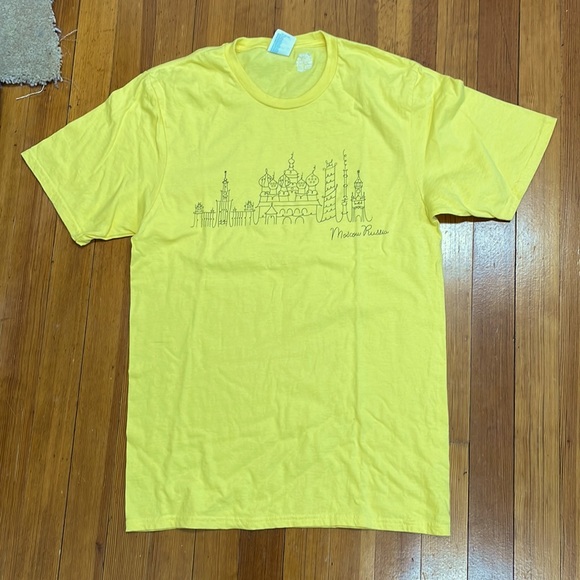 Port and Company | Tops | Moscow Line Drawing Tshirt | Poshmark